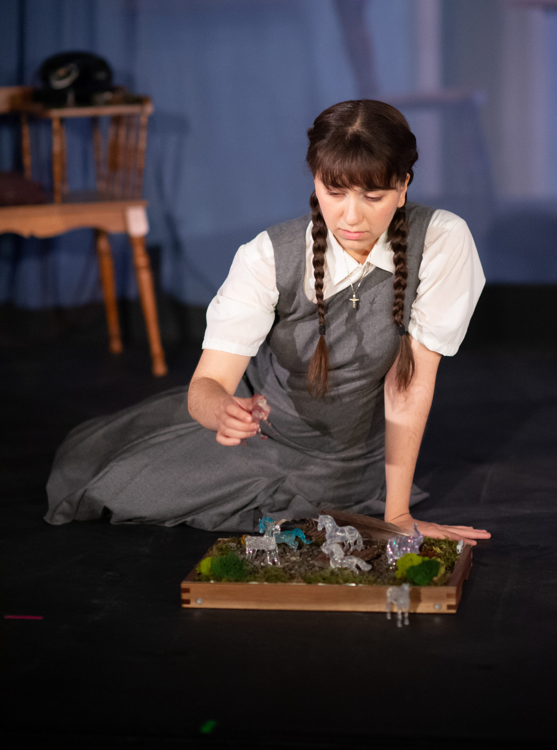 Tina Traboulsi as Laura Wingfield (4) | Ross Valley Players